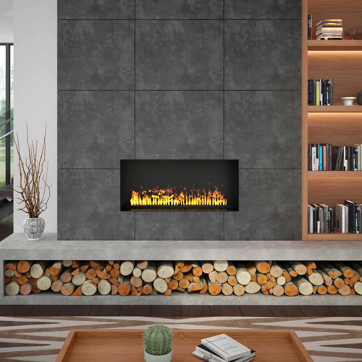 Dimplex 40-Inch Opti-Myst Pro 1000 Built-In Electric Firebox - GBF1000 ...