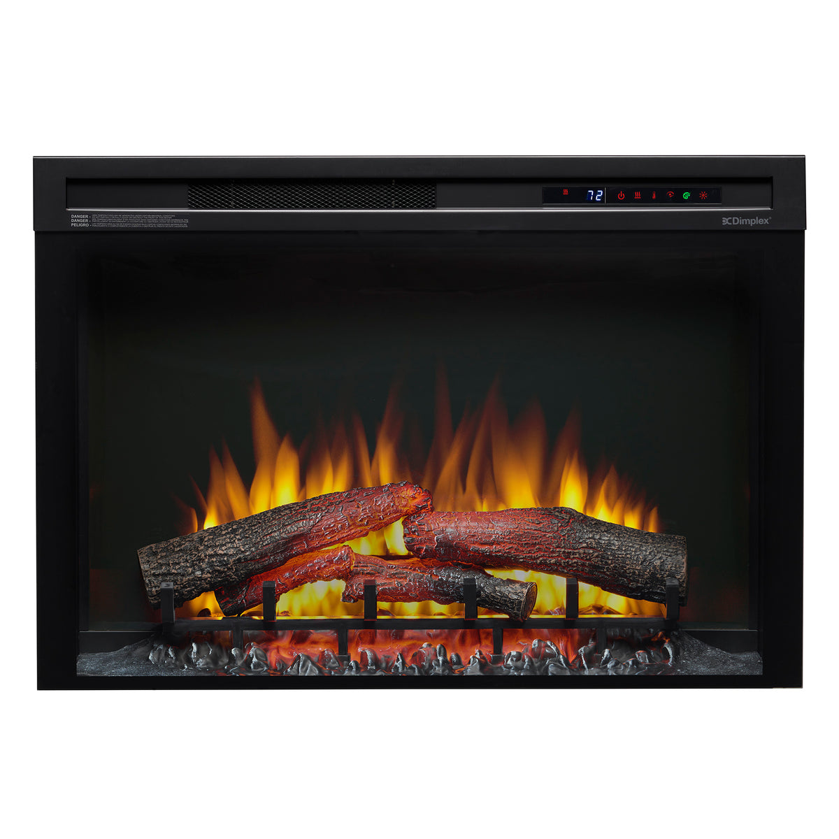 Dimplex Multi-Fire XHD 33-Inch Plug-In Electric Firebox With Realogs ...